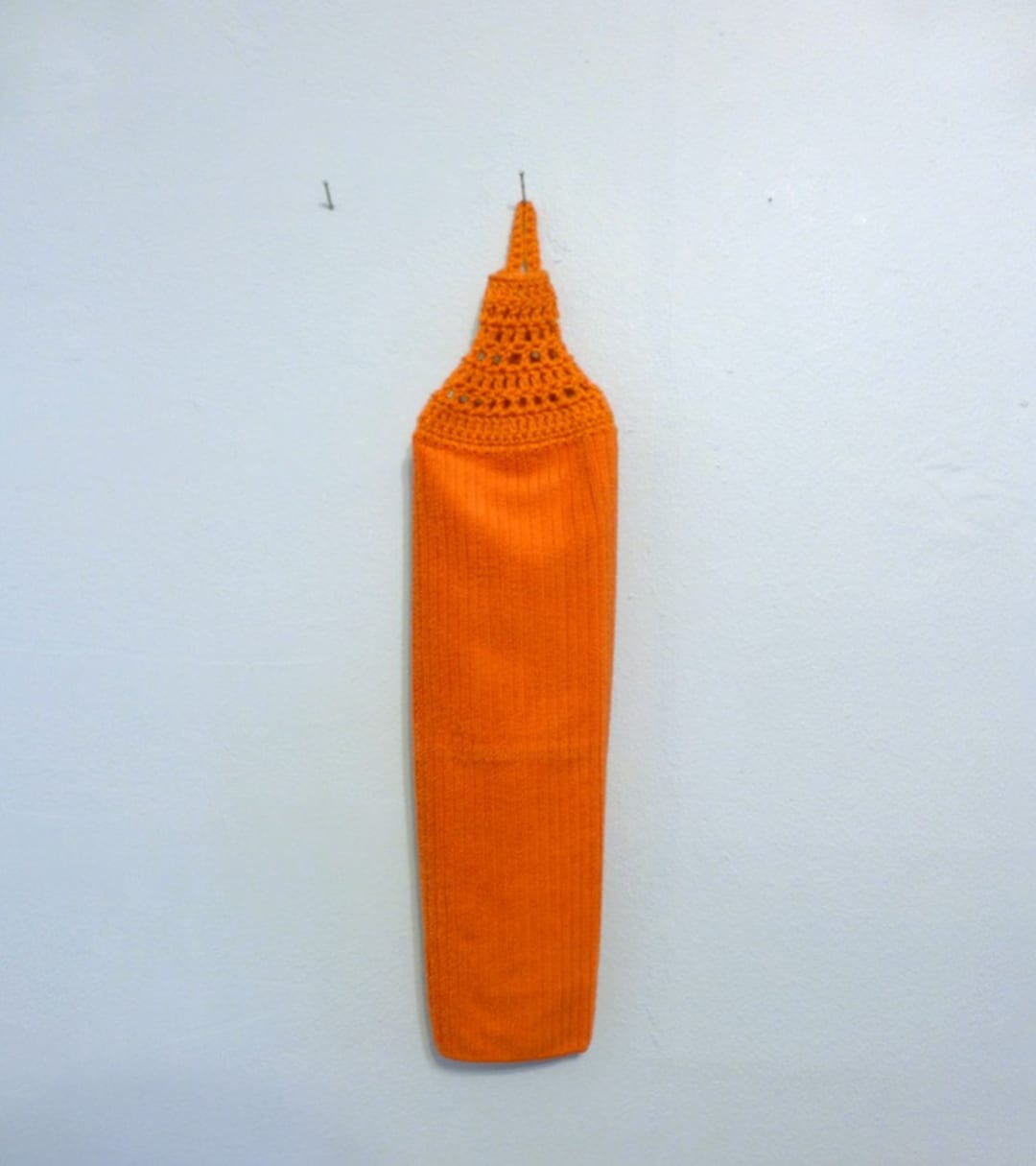 Salmon Crochet Top Hanging Kitchen Towel (16 X 19) - Etsy