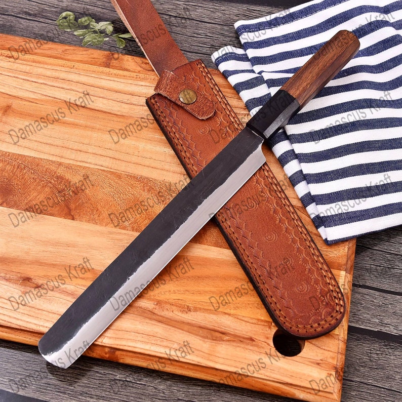 D2 Steel Handmade Brisket Knife, Kitchen Knives, Brisket Knives, Hand ...