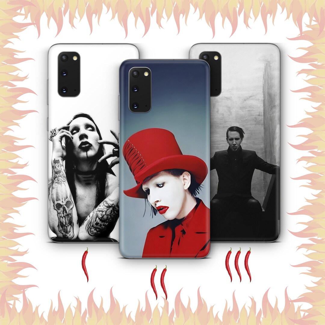 Marilyn Manson 5 Phone Case Cover for MANY VARIOUS Samsung Galaxy ...