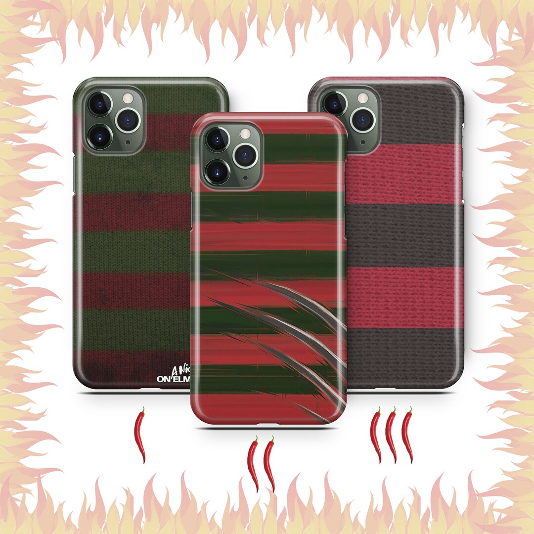 Freddy Krueger 1 Phone Case for Apple iPhone 11 12 13 14 15 16 E 17 Air ...