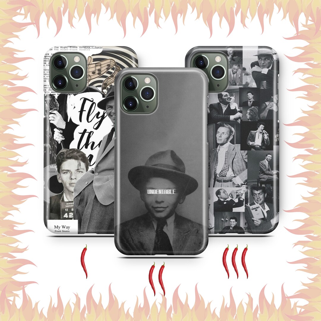 Frank Sinatra 3 Phone Case for Apple iPhone 11 12 13 14 15 16 E 17 Air ...
