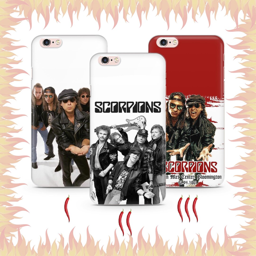 Scorpions 2 Phone Case Cover for Apple iPhone 5 SE 2020 2022 6 7 8 X Xs ...