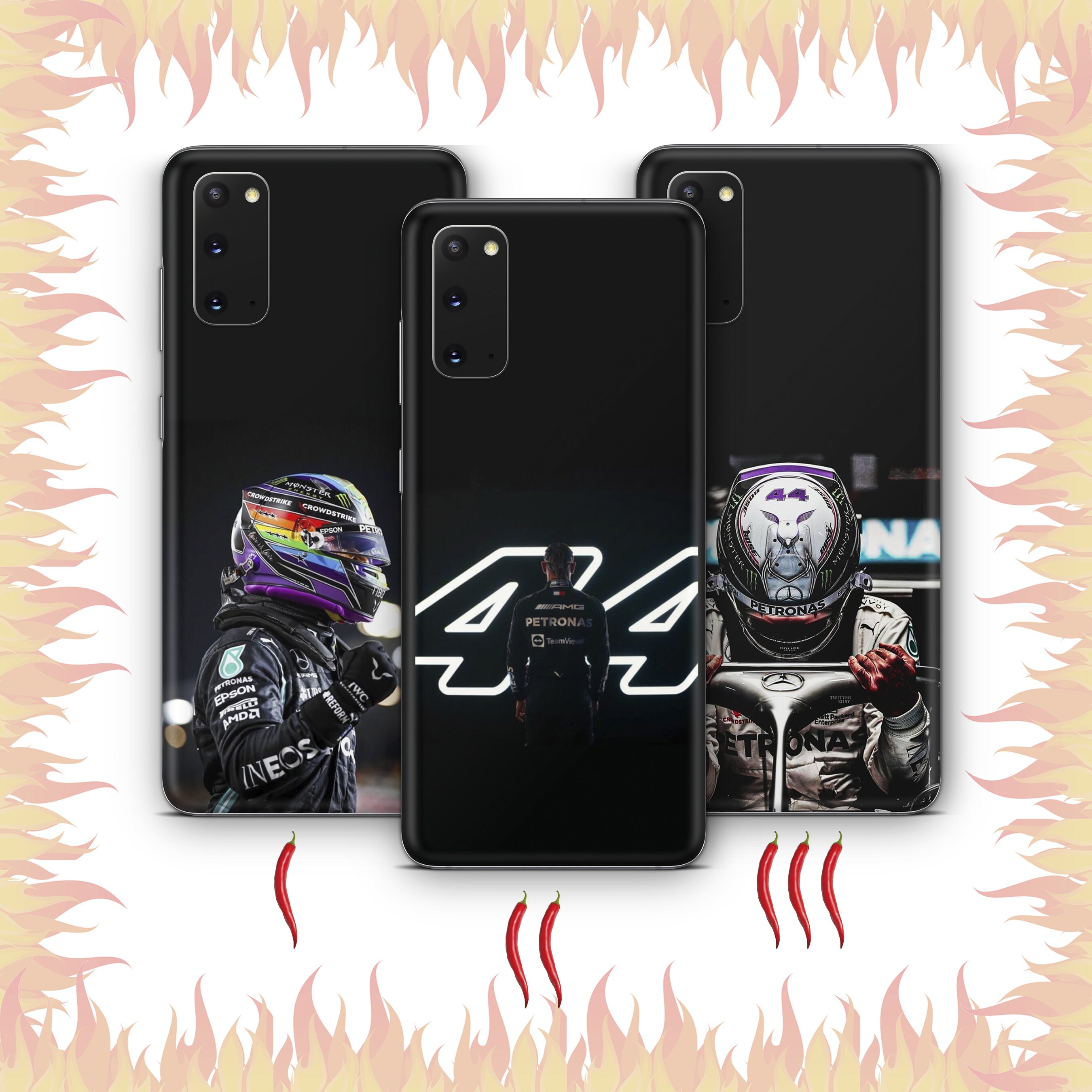 Lewis Hamilton 7 Phone Case Cover for Samsung Galaxy S20 S21 S22 S23 ...