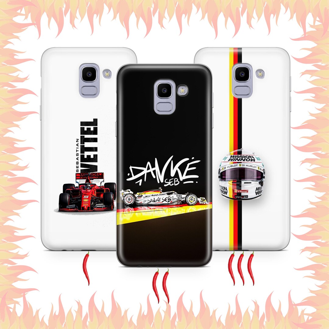 Sebastian Vettel 8 Phone Case Cover for Samsung Galaxy A3 A5 A6 A7 A8 ...