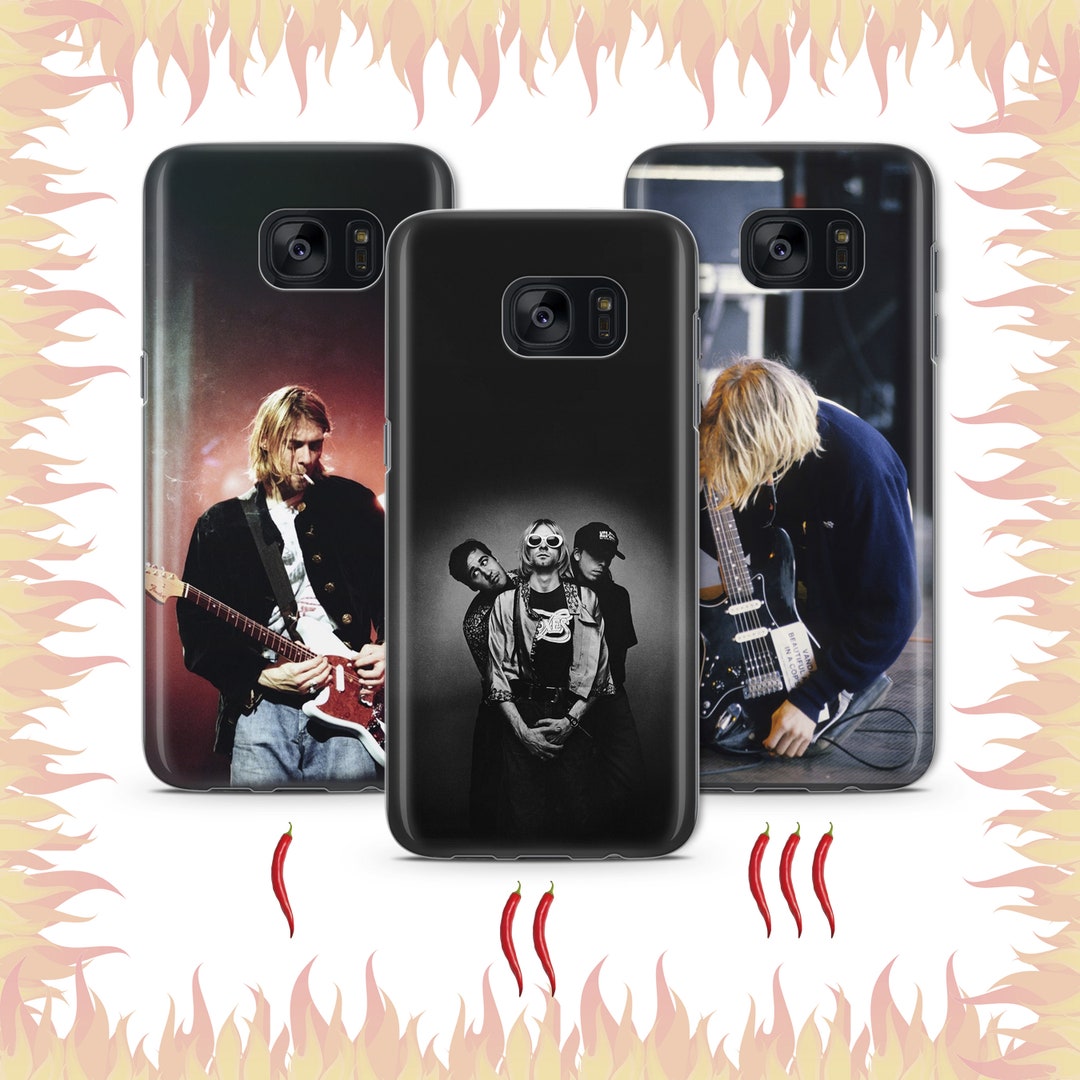 Kurt Cobain 4 Phone Case Cover for Samsung Galaxy S5 S6 S7 S8 S9 Edge ...