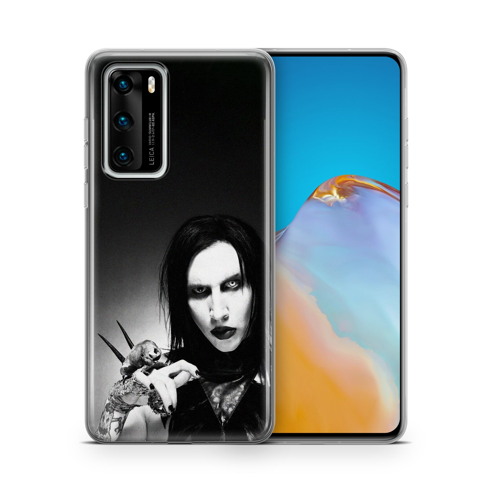 Marilyn Manson 4 Phone Case Cover for Huawei P9 P10 P20 P30 P40 Lite ...