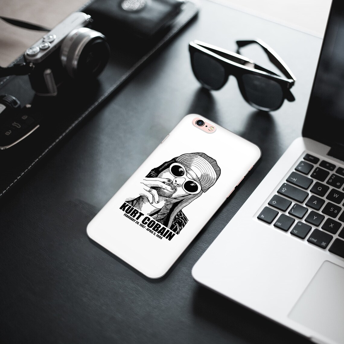 Kurt Cobain 8 Phone Case Cover for Apple iPhone 5 SE 2020 2022 6 7 8 X ...