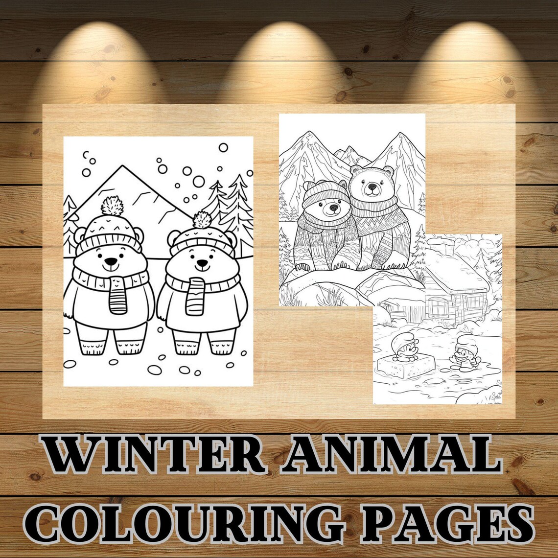 25 Cristmas Coloring Page Instant Download I Printable Coloring Sheet I ...