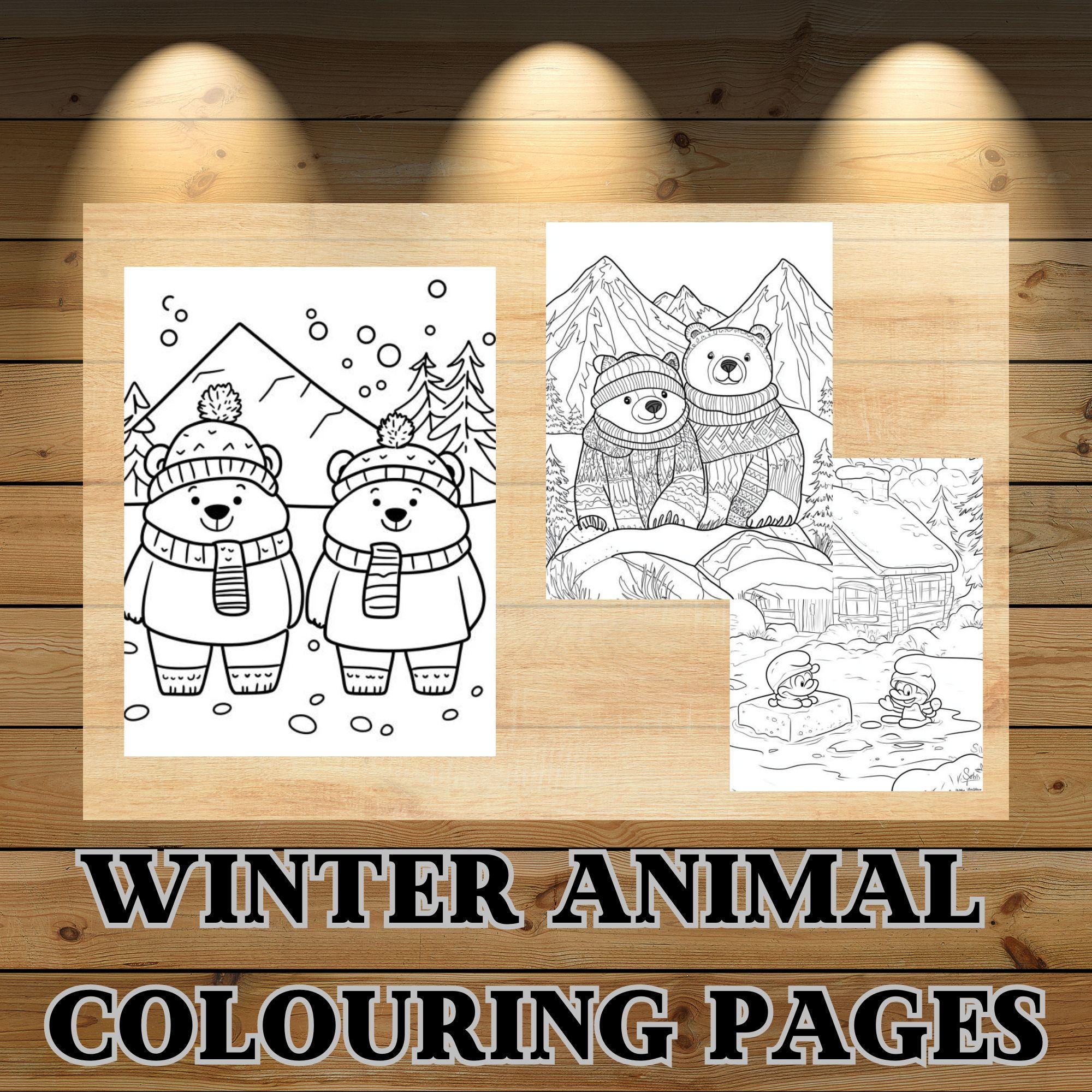 25 Cristmas Coloring Page Instant Download I Printable Coloring Sheet I ...