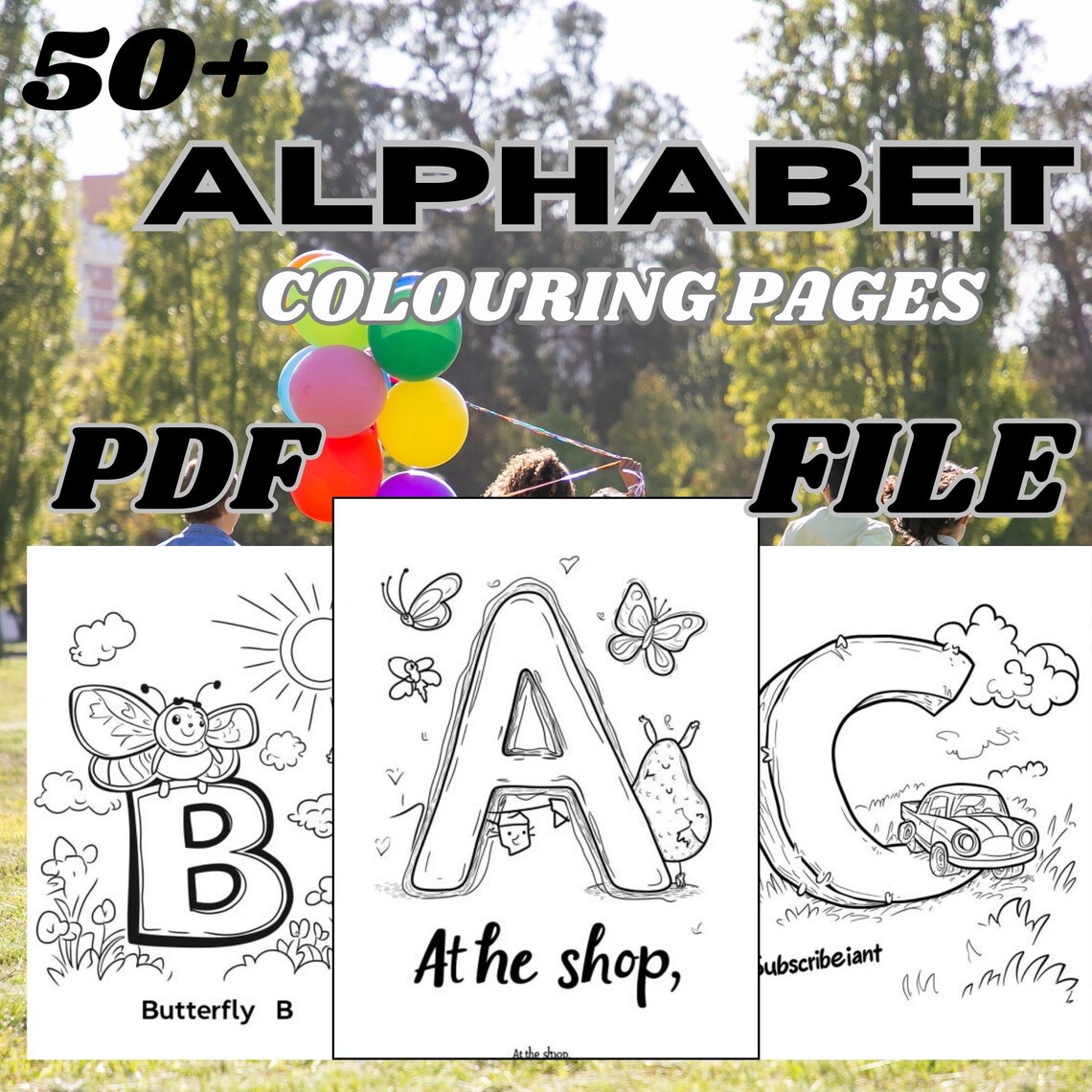 50 Alphabet Coloring Pages FOR KIDS, Preschool Coloring Pages,preschool ...
