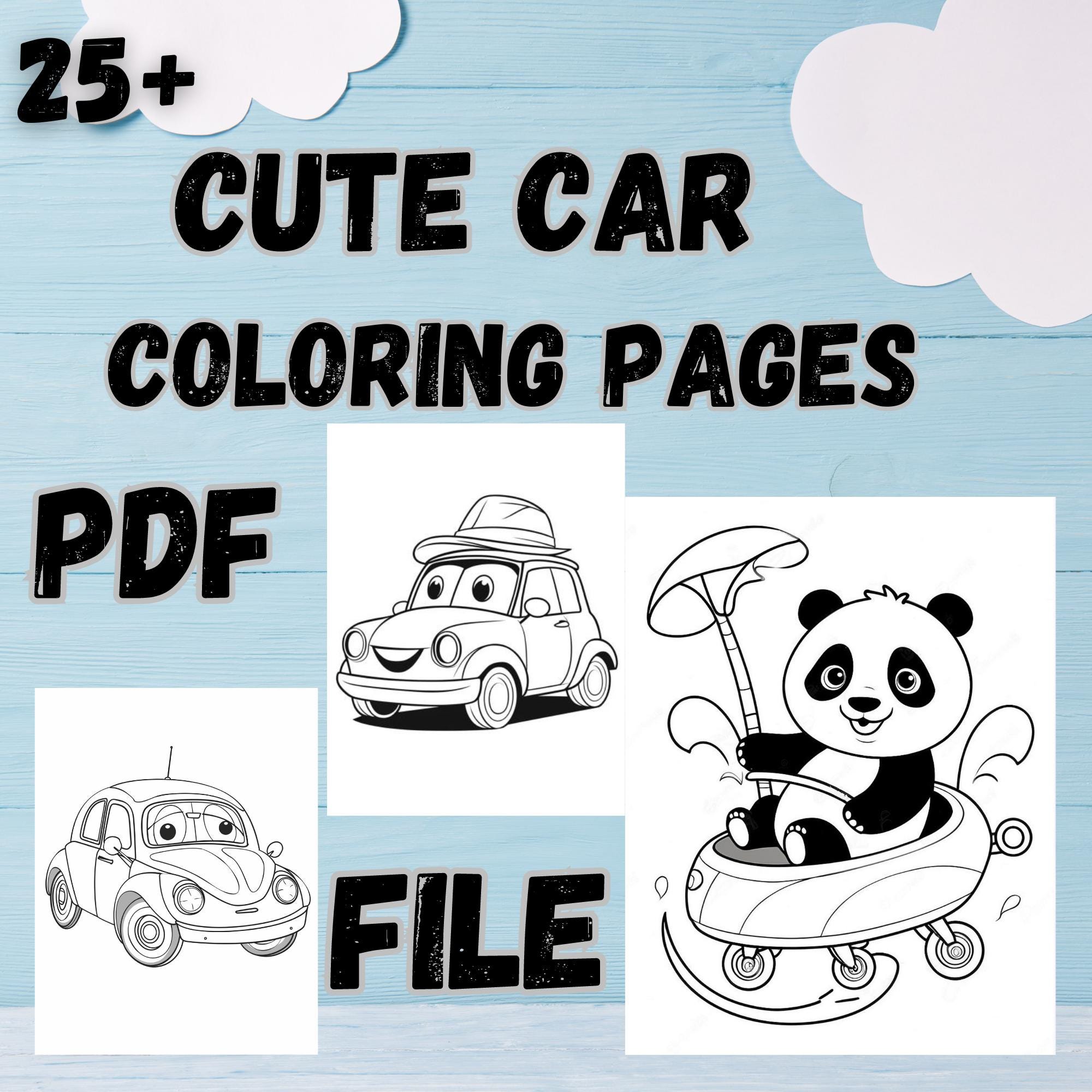 Cute Truck Activity & Coloring Page, Two Fast Racing Birthday Party ...