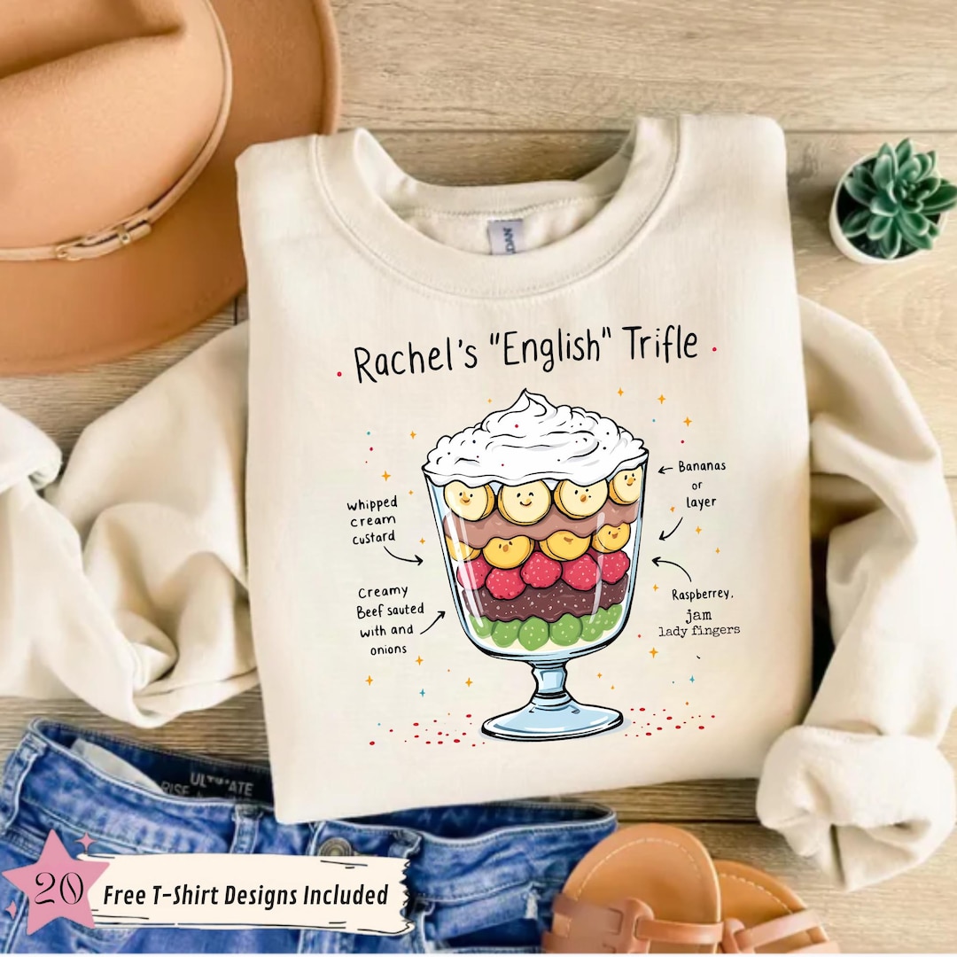 Friends English Trifle PNG, Rachel's Trifle Png, Friends TV Show Trifle ...