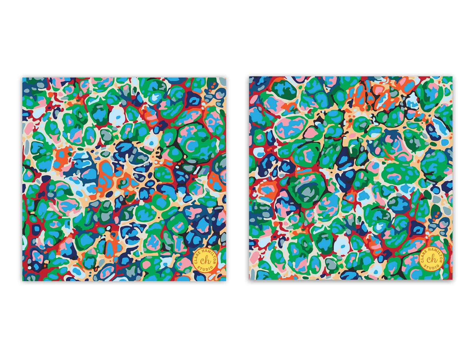 Modern Marbling Paper Set 8 Paper Craft Projects Decorative Papers Wall ...