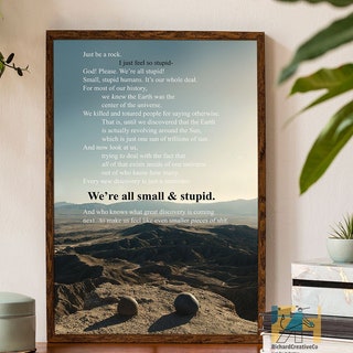 Everything Everywhere All At Once Poster, Just Be A Rock - Everything ...