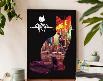 Stray Video Game Poster - Etsy
