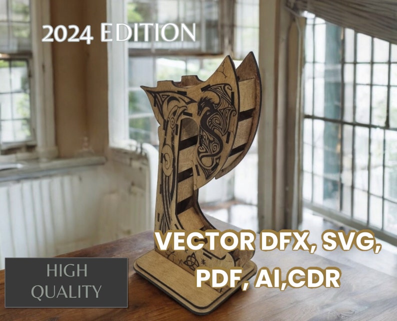 Laser Cut File: Vector DXF, SVG, AI, Pdf, Cdr, Gifts Nordic Type ...