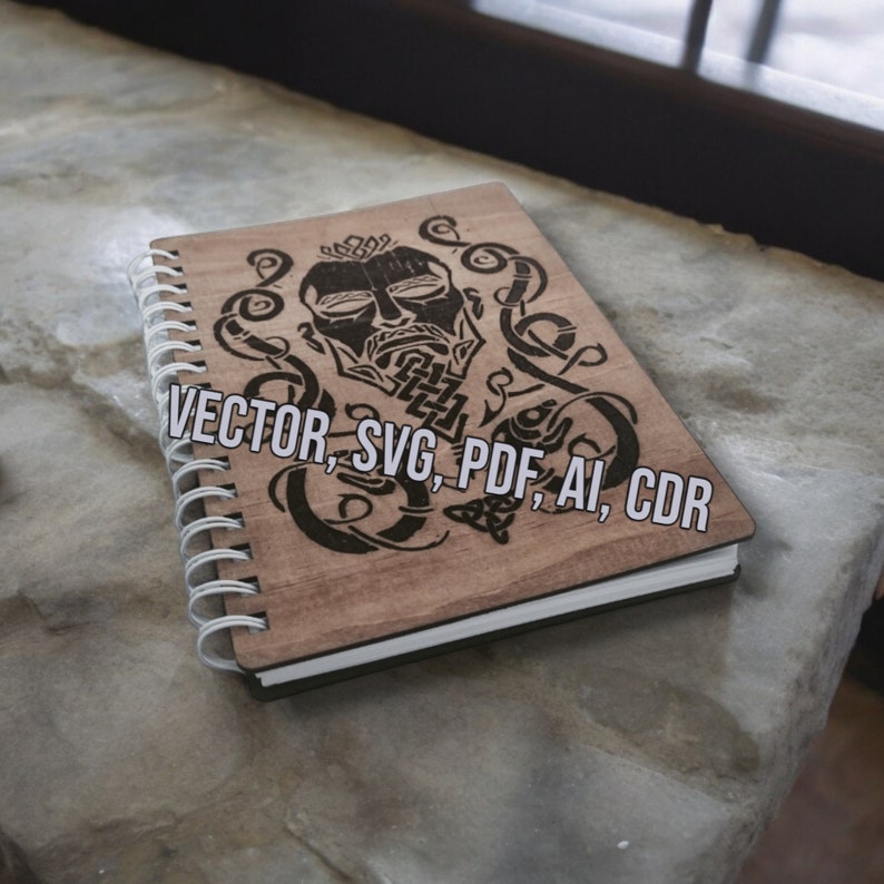 Laser Cut File: Vector DXF, SVG, AI, Pdf, Cdr, Gifts Norse Viking ...