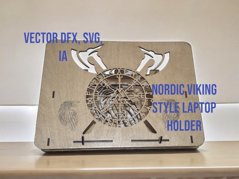 Gifts Laser Cut File: Vector DXF, SVG, AI, Pdf, Cdr, Nordic Viking ...