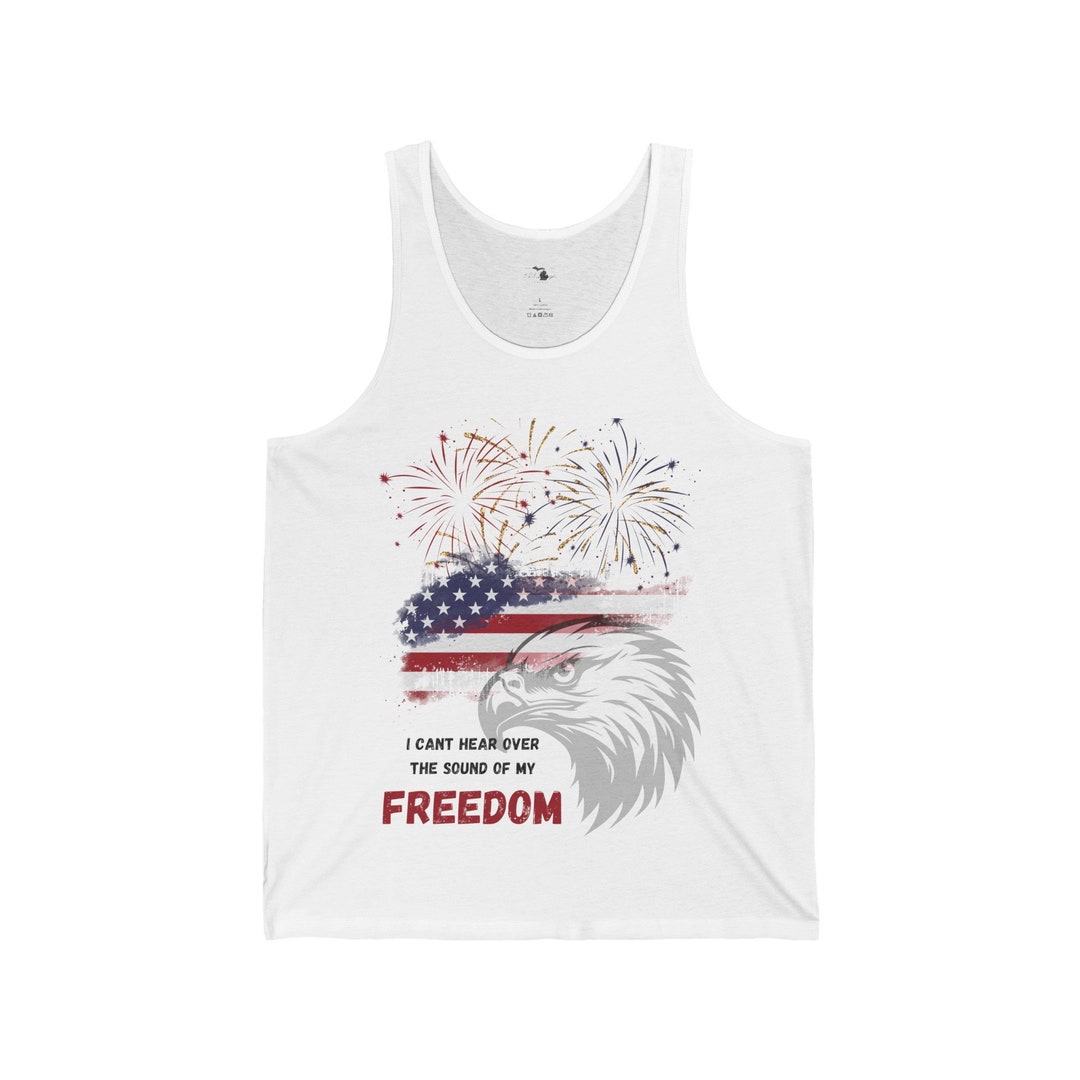 Screamin' Freedom - American Patriotic Tank - Etsy