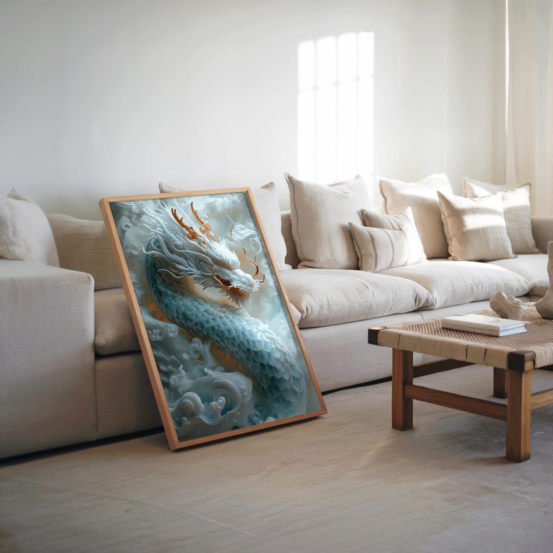 Dragon Cloud Sky | Photorealistic Maximalist Art | Airbrush Oil ...