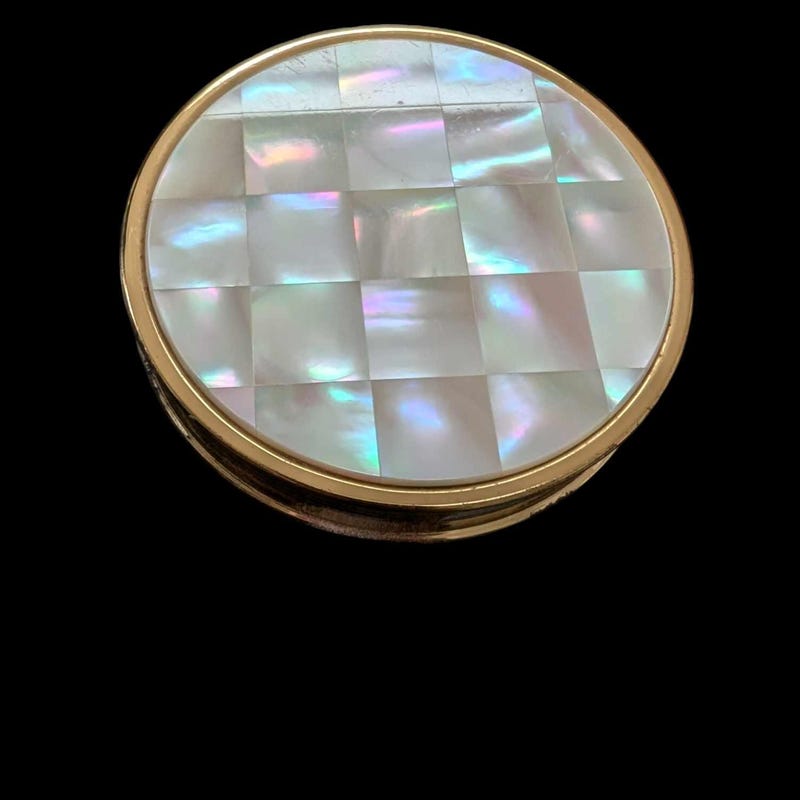 Pearl Compact - Etsy