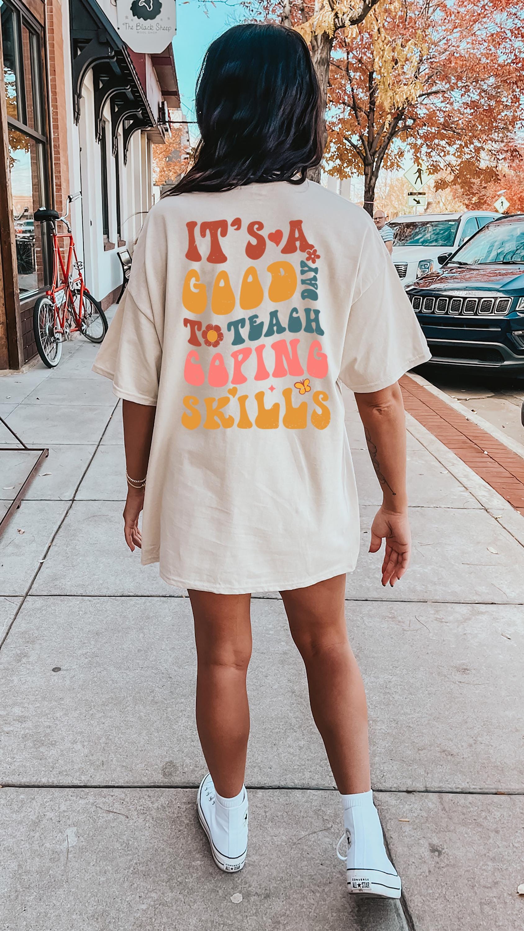 It's A Good Day to Teach Coping Skills Sweatshirt, Trendy Therapist ...