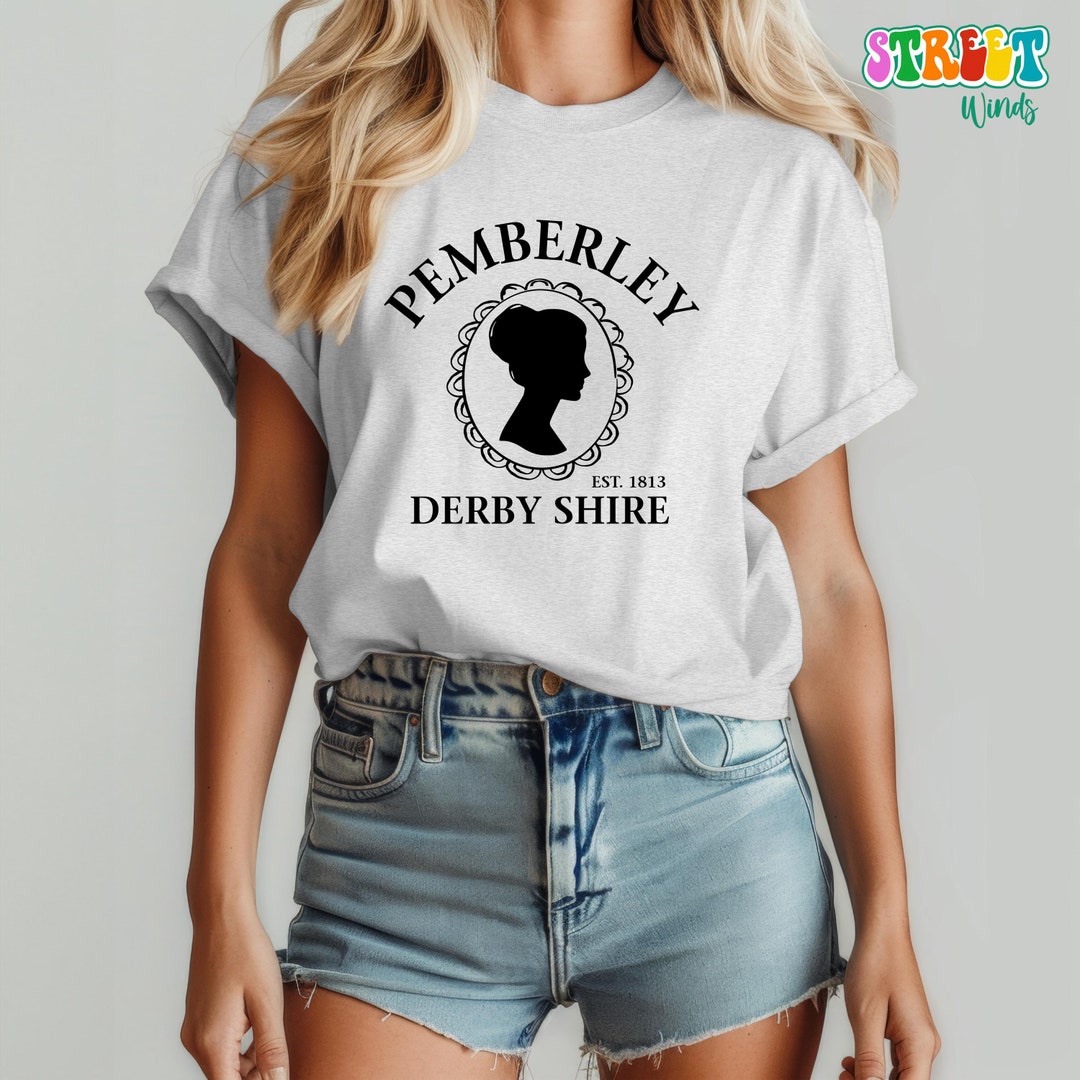 Pemberley Derbyshire Est 1813 Shirt, Dark Academia Lover Gift ...