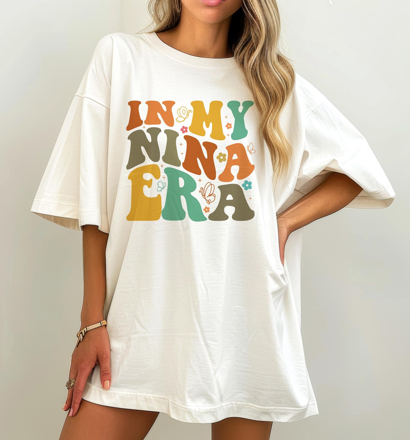 In My Nina Era Shirt, Cool Nina Club Sweatshirt, Preppy Quote Hoodie ...