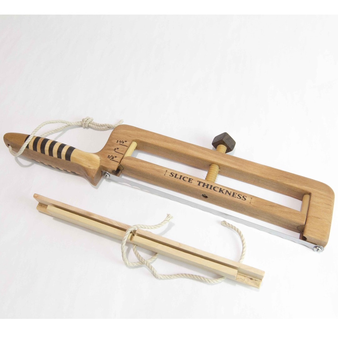 Left Handed Adjustable Bread Knife - Fiddle Knife / Bow Knife for ...