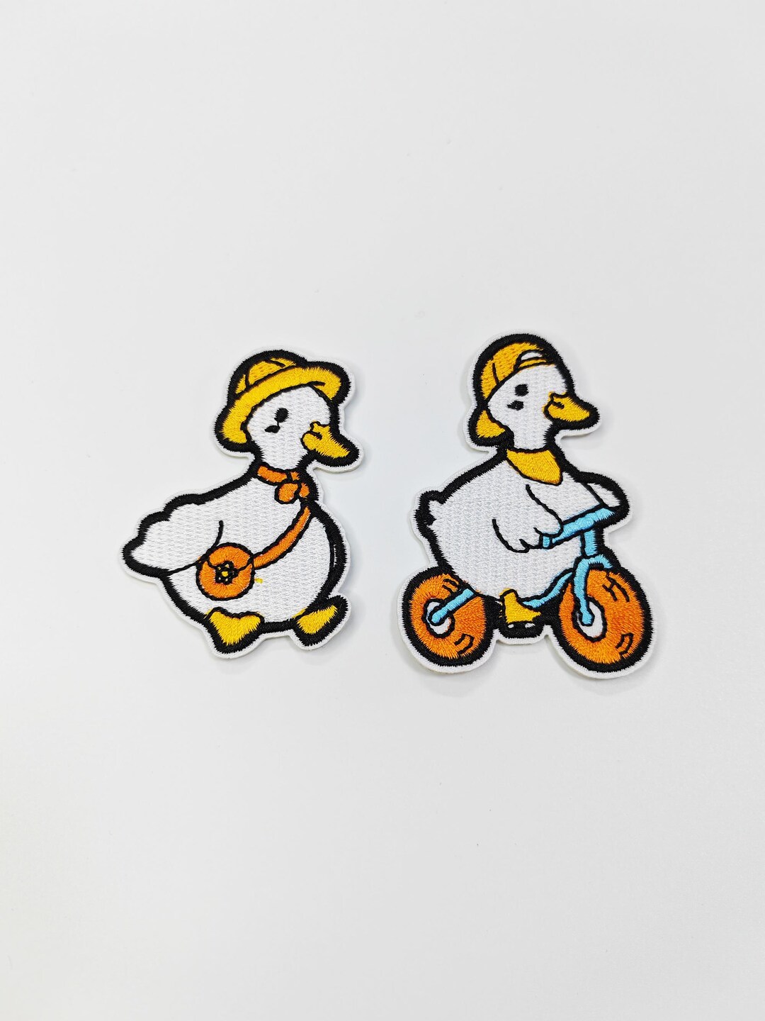 Duck Embroidery Patch, Iron-on Applique, Kids T-shirt Decor - Etsy