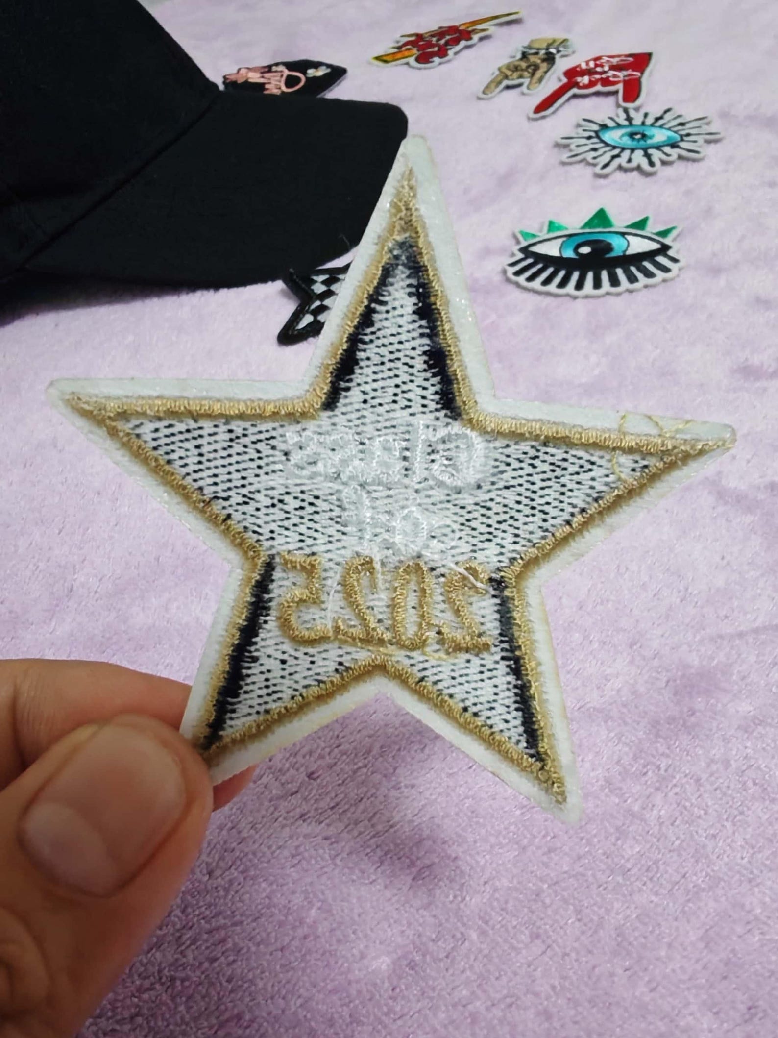 Class of 2025 Patch, Graduate Patch, Black Star Patch, Custom Trucker ...