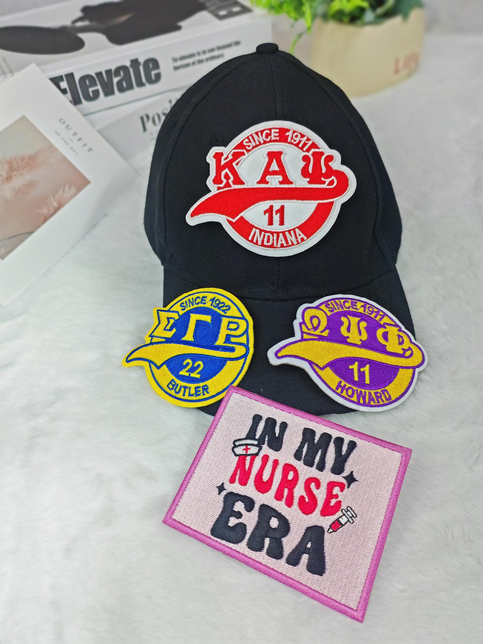 Kappa Alpha Psi Embroidery Patch, Fraternity Iron on Patches. (3.93" X ...