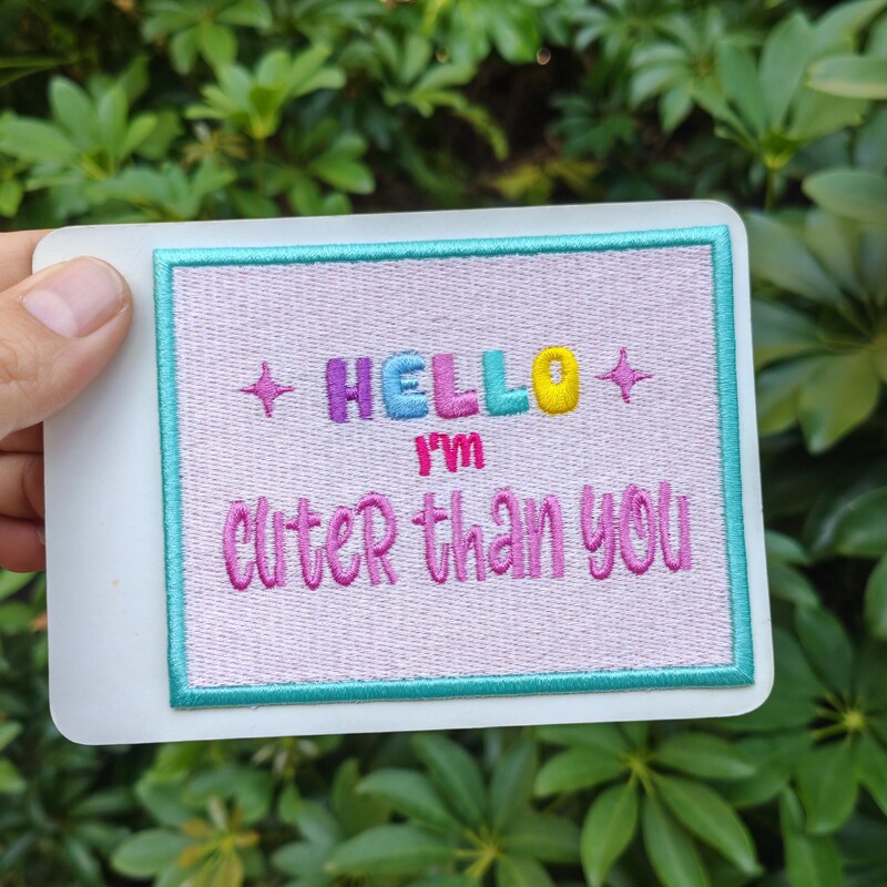 I Am the Bag Patch - Etsy