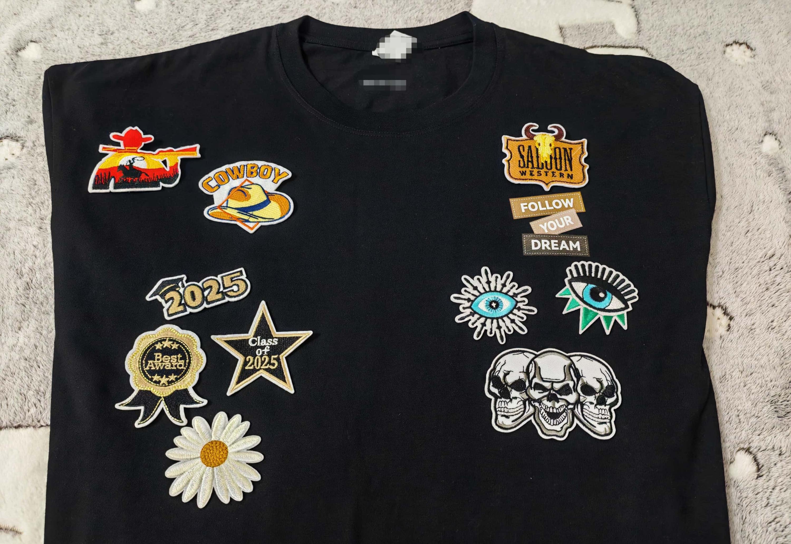 Class of 2025 Patch, Graduate Patch, Black Star Patch, Custom Trucker ...