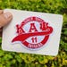 Kappa Alpha Psi Embroidery Patch, Fraternity Iron on Patches. (3.93" X ...