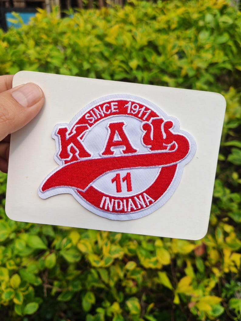 Kappa Alpha Psi Embroidery Patch, Fraternity Iron on Patches. (3.93" X ...