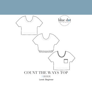 New! Count the Ways PDF Sewing Pattern - Etsy