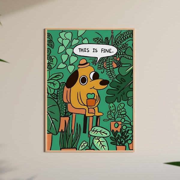 Funny Art Print - Etsy