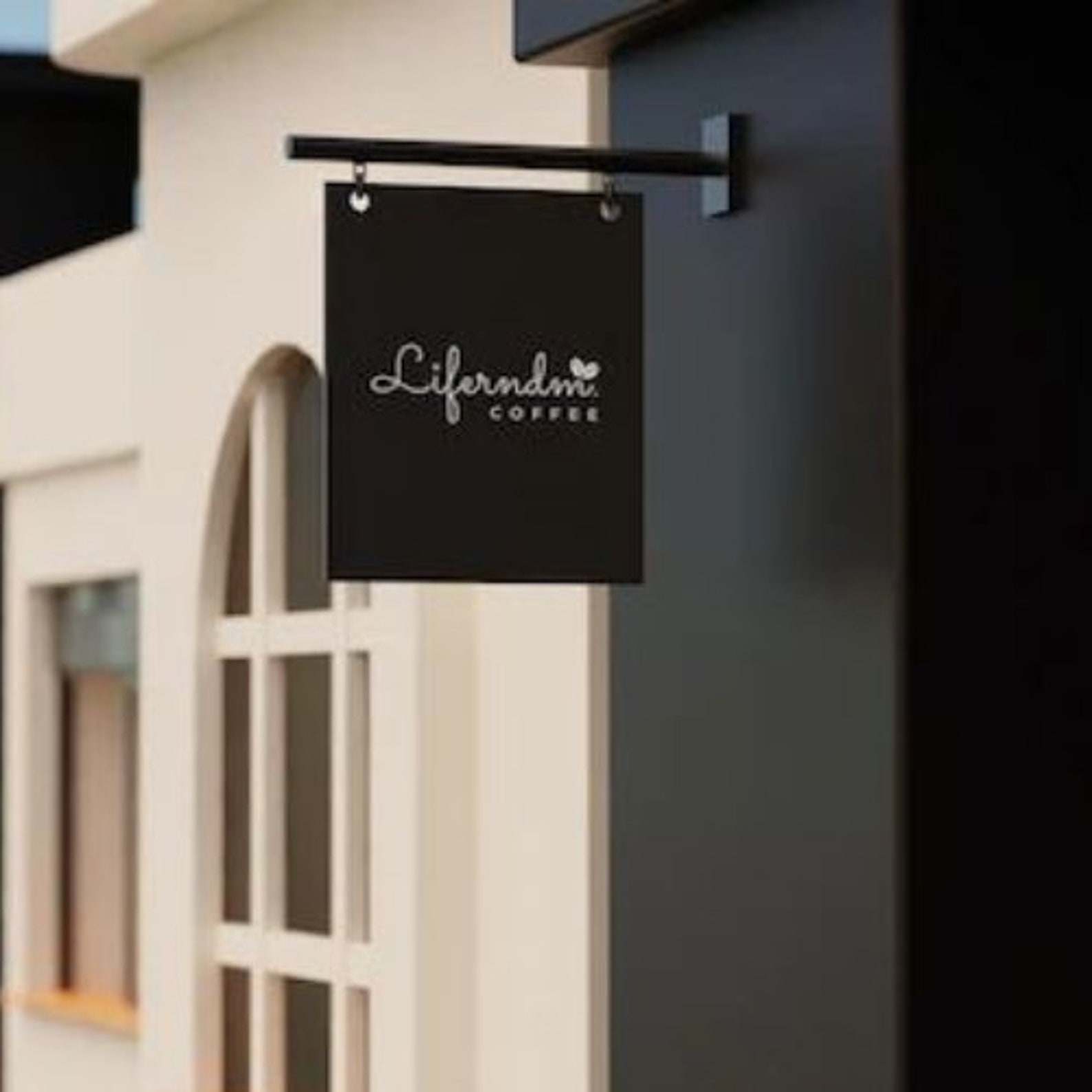 Custom Metal Business Sign, Blade Sign, Double Sided Hanging Sign, Shop ...