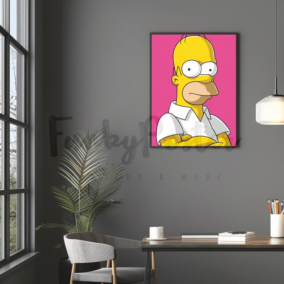 THE SIMPSONS POSTER Homer Simpson Poster, Cartoon Poster, Animation ...