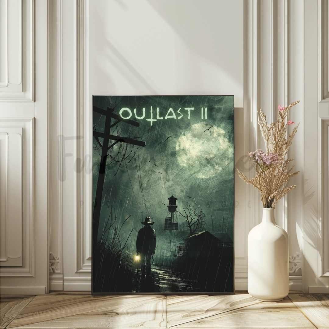 OUTLAST II Poster | Searching Silhouette - Illustration Art, Gothic ...
