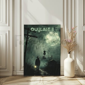 OUTLAST II Poster | Searching Silhouette - Illustration Art, Gothic ...