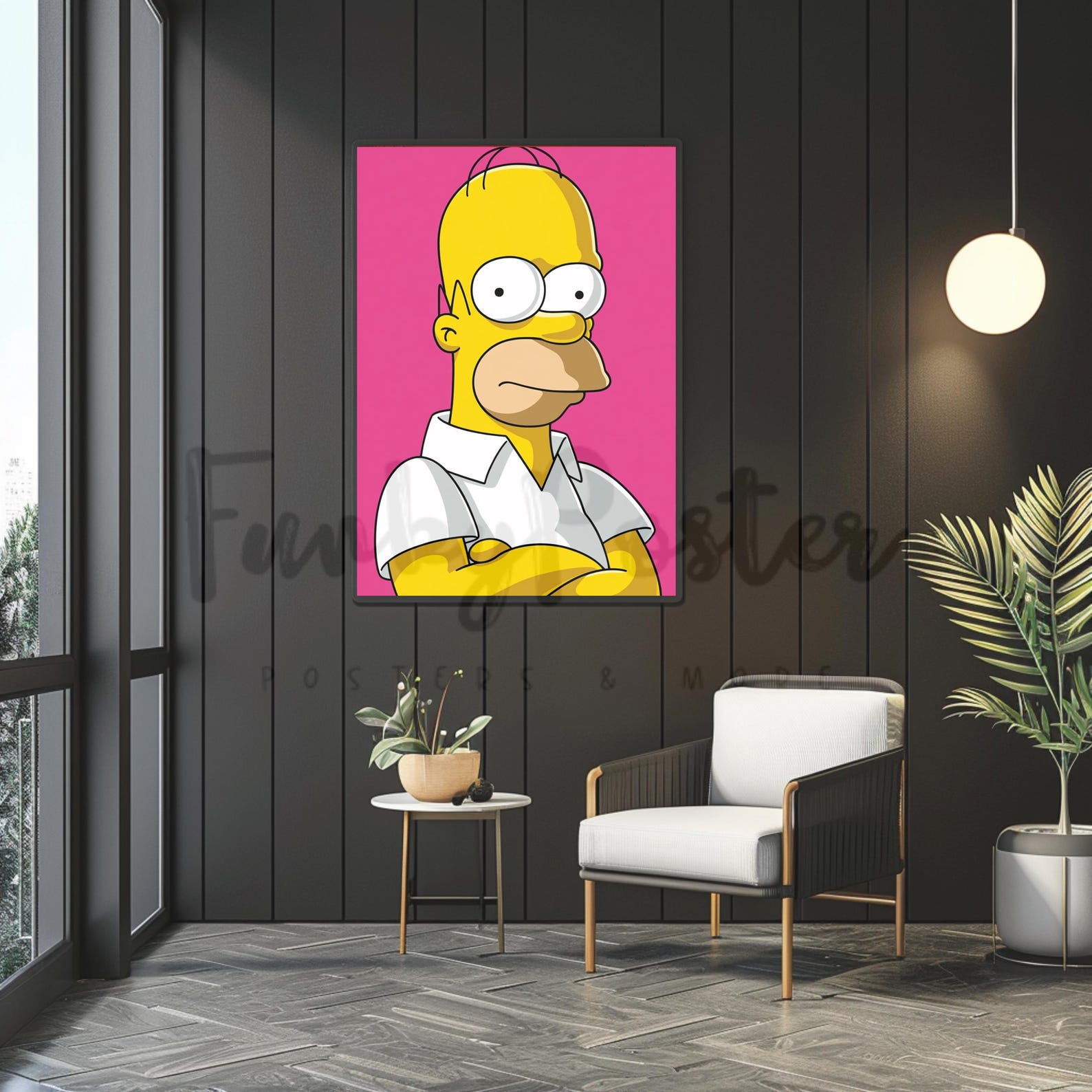 THE SIMPSONS POSTER Homer Simpson Poster, Cartoon Poster, Animation ...