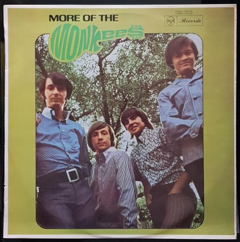 The Monkees More of the Monkees Vinyl Record LP Album VGPLUS Cleaned ...