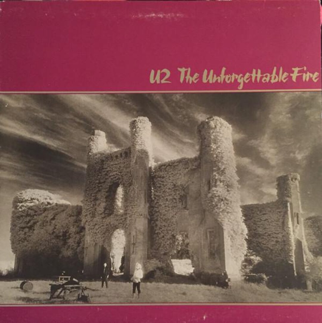 U2 the Unforgettable Fire Vinyl Record LP Album EXCELLENT Cleaned With ...