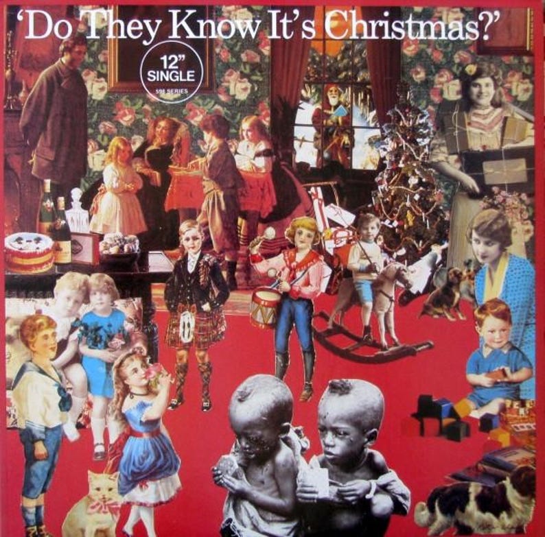 Band Aid Do They Know It's Christmas? Vinyl Record LP Album EXCELLENT ...