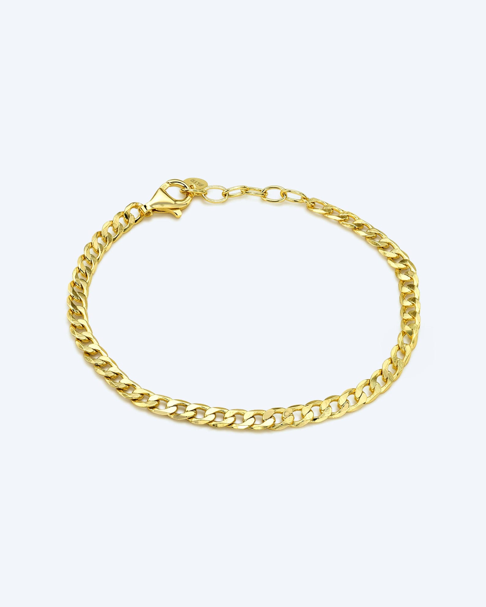 18K Gold Heritage Chain Bracelet • Cuban Link Bracelet • Water ...