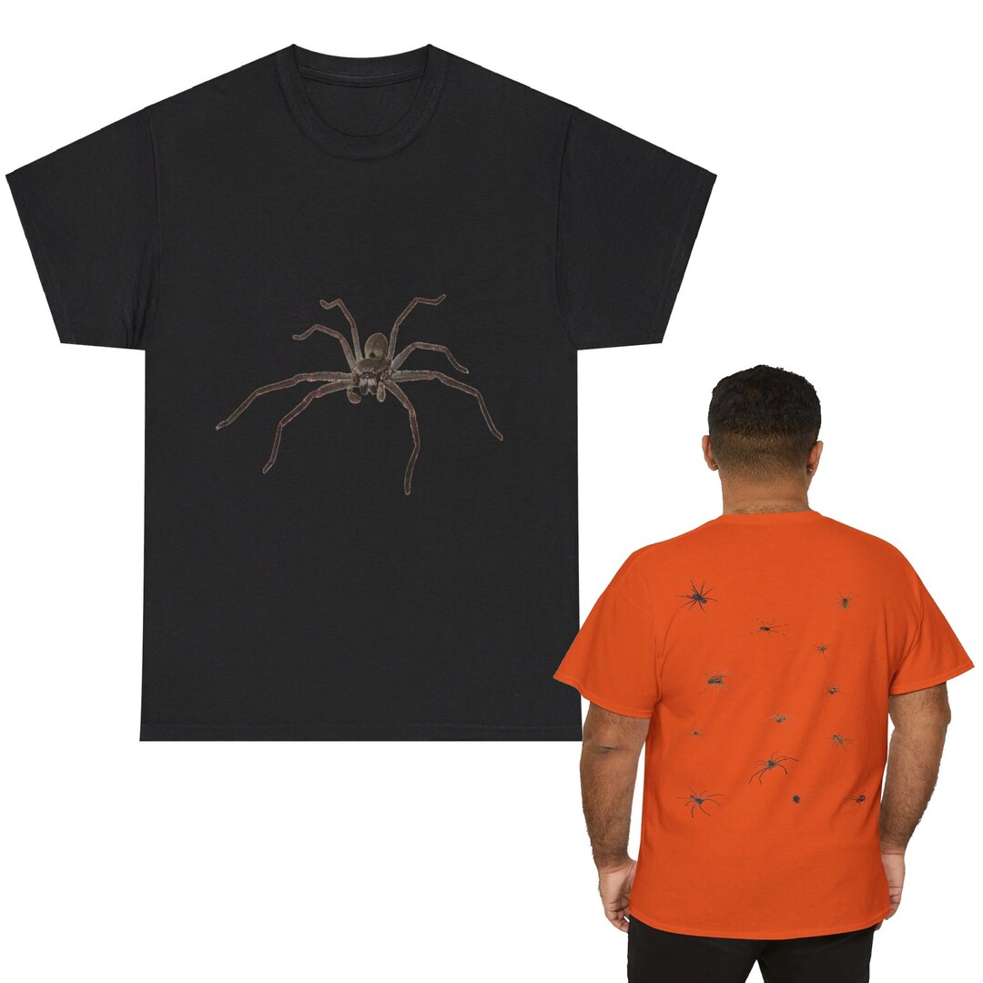 Huntsman Spider Tee, Giant Spider, Covered in Spiders, Arachnids ...