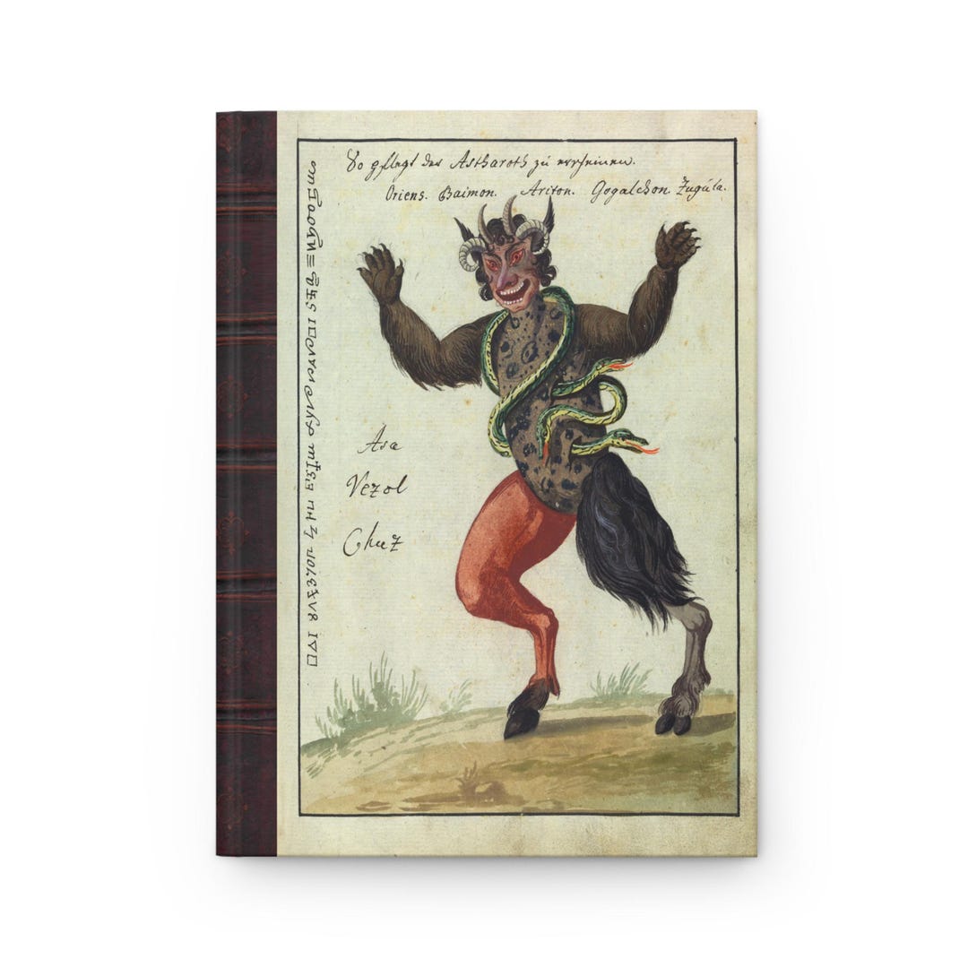 Demon Compendium Hardcover Journal, Compendium of Demonology and Magic ...