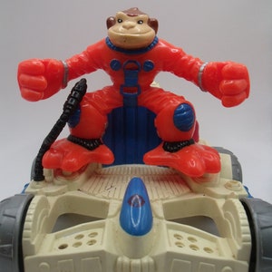 Vintage Fisher Price Rescue Heroes Comet Space Monkey & Lunar Space ...